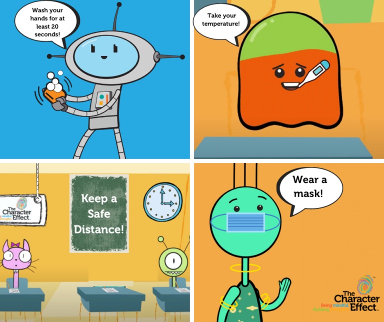 Stay Safe In School With The Character Effect™ Characters! - The ...
